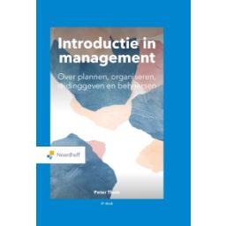 Introductie in management 4e dr | Dedicon- webwinkel voor toegankelijke ...